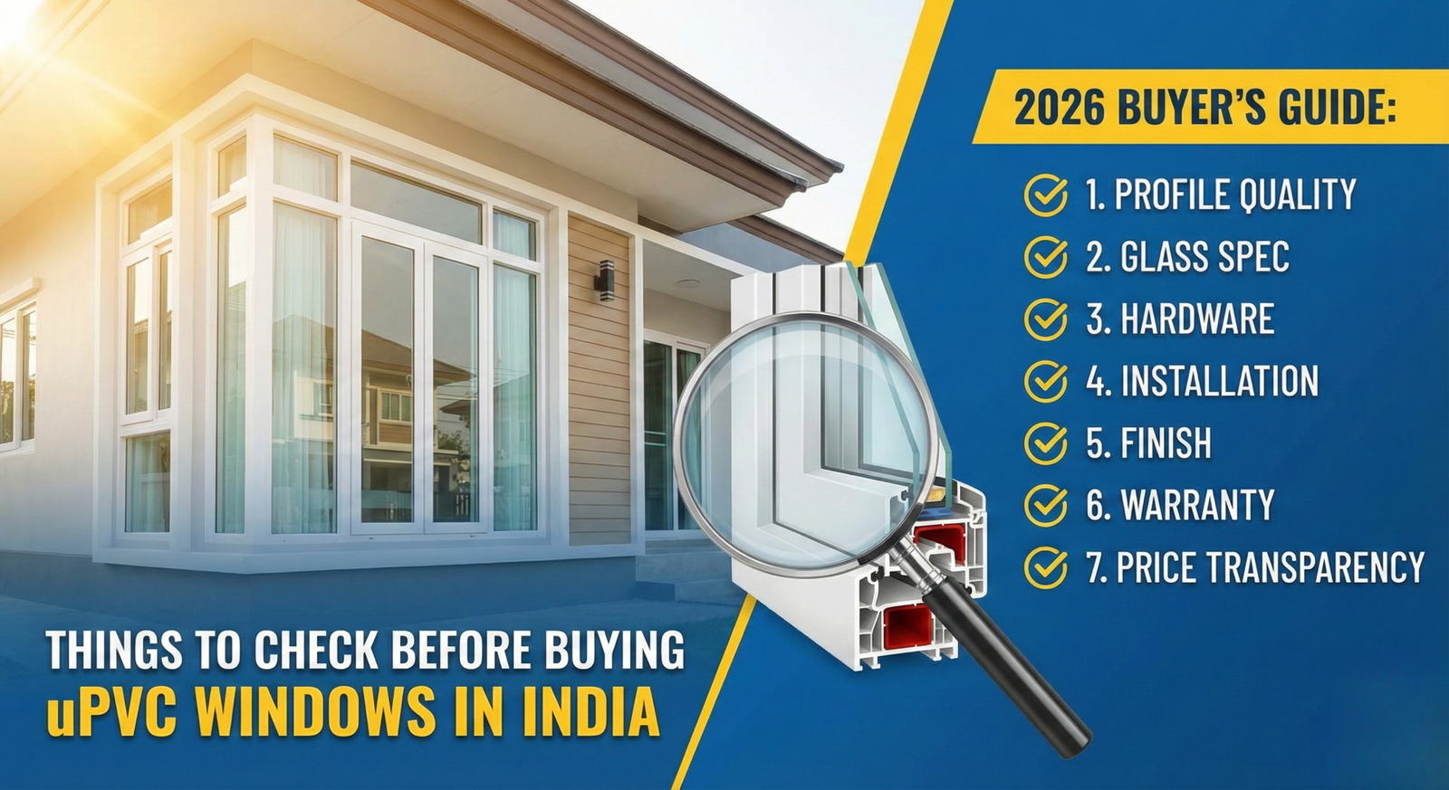 Things to Check Before Buying uPVC Windows in India (2026 Guide ...